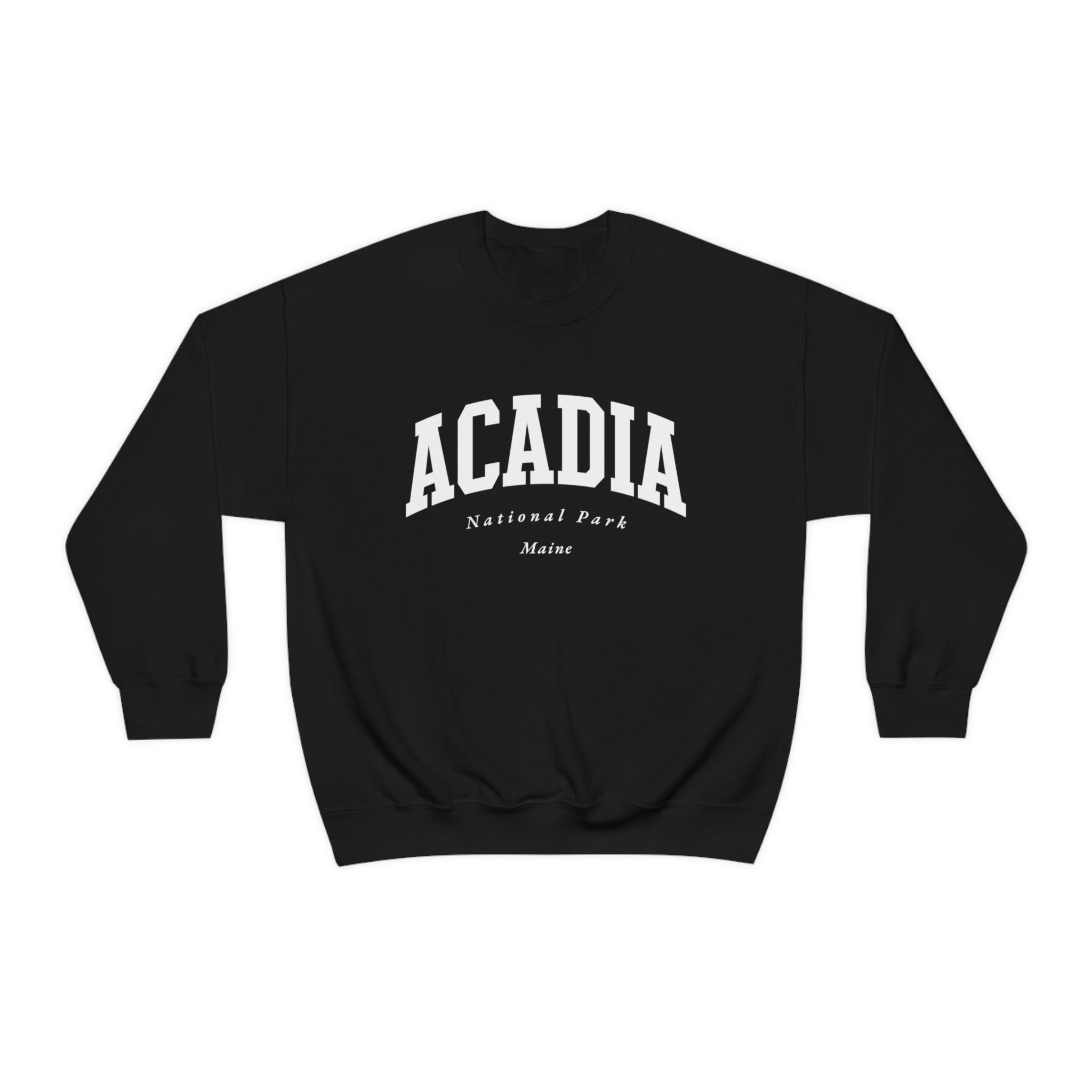 Acadia Sweatshirt Acadia National Park Sweatshirt Varsity Sweatshirt ...