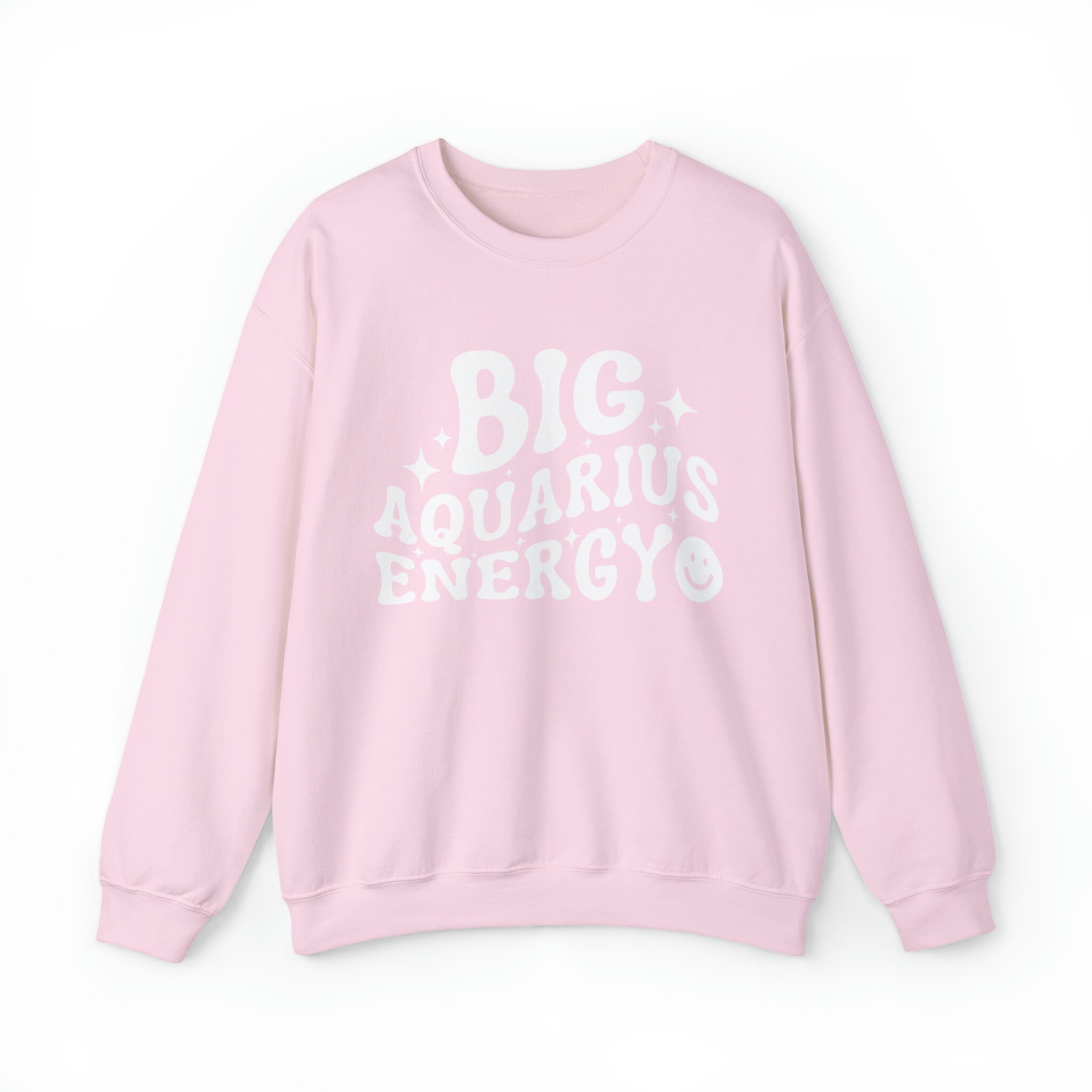 Aquarius Sweatshirt Aquarius Gifts Smiley Sweatshirt Astrology Sweater ...
