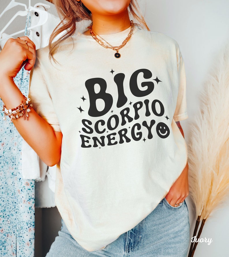 Scorpio Shirt Comfort Colors Shirt Scorpio Gifts Astrology Clothes Big ...