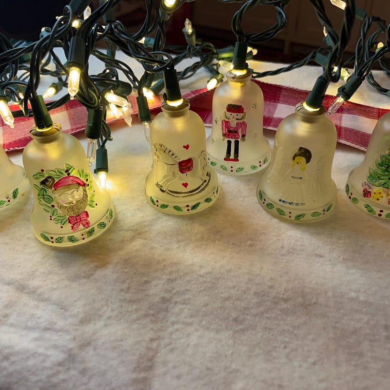 Christmas Bell Light Covers - Etsy
