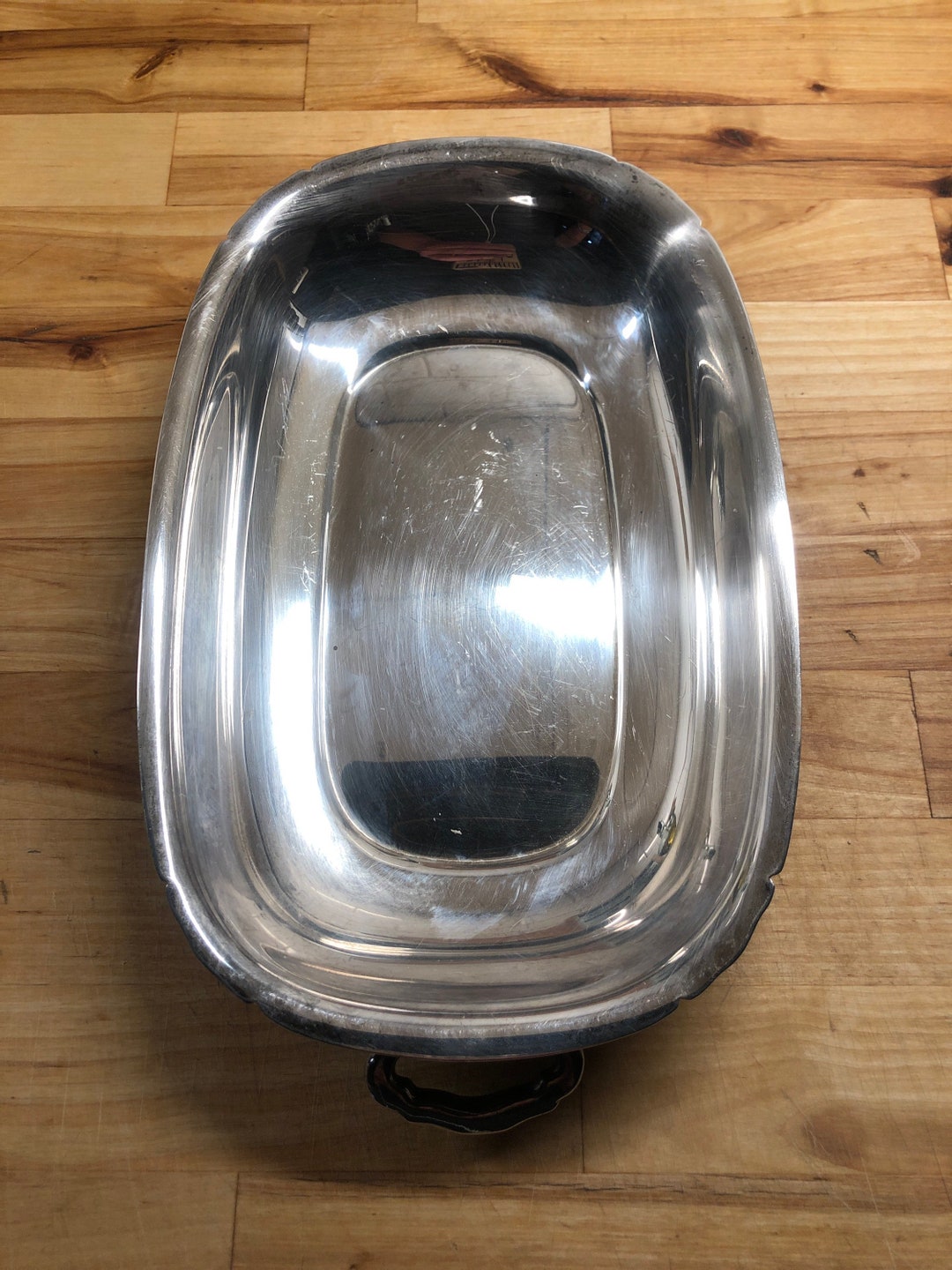 Vintage Silver Plate Bread/rolls Tray Great Size Upgrade Your - Etsy