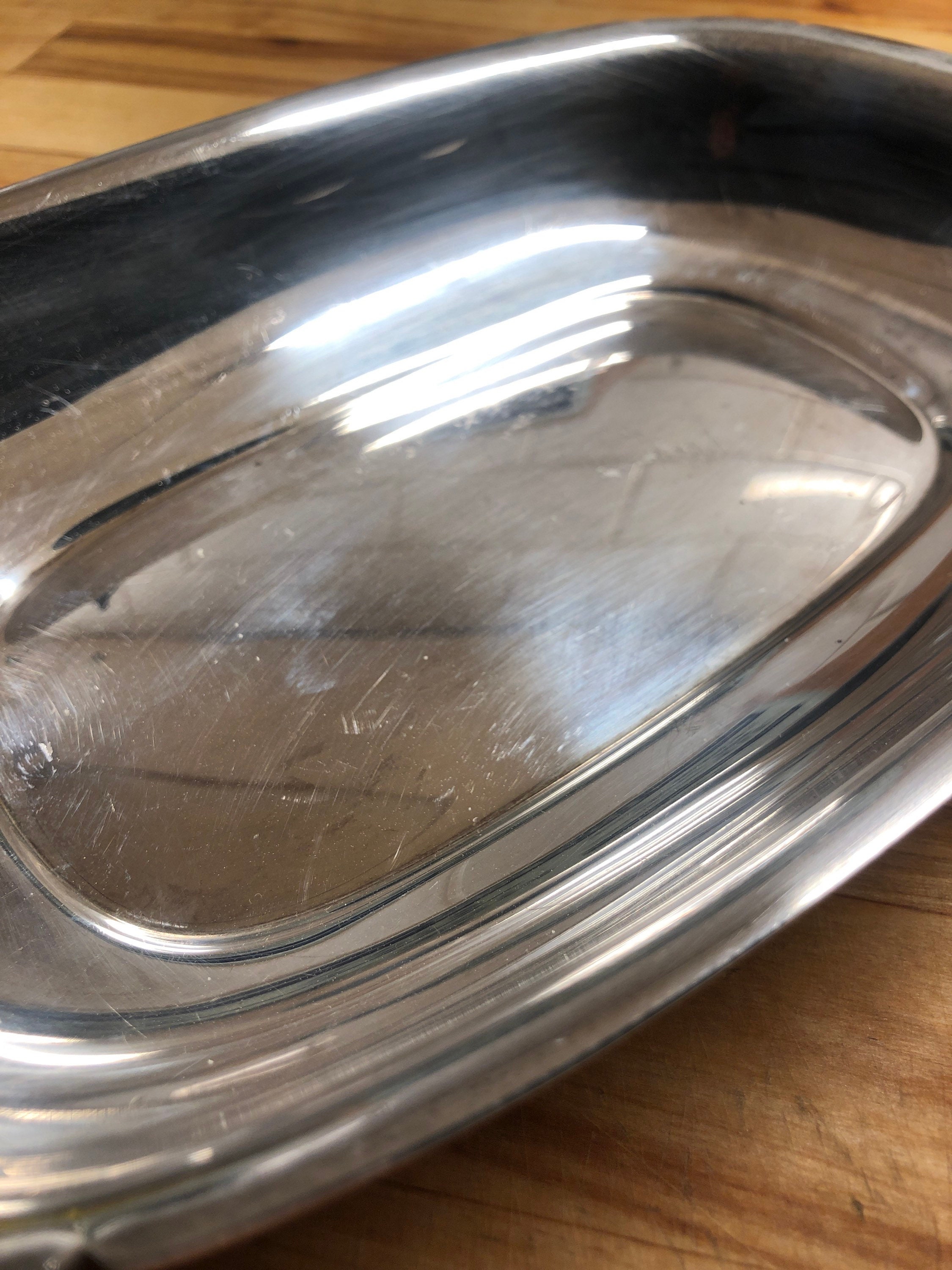 Vintage Silver Plate Bread/rolls Tray Great Size Upgrade Your Tableware ...