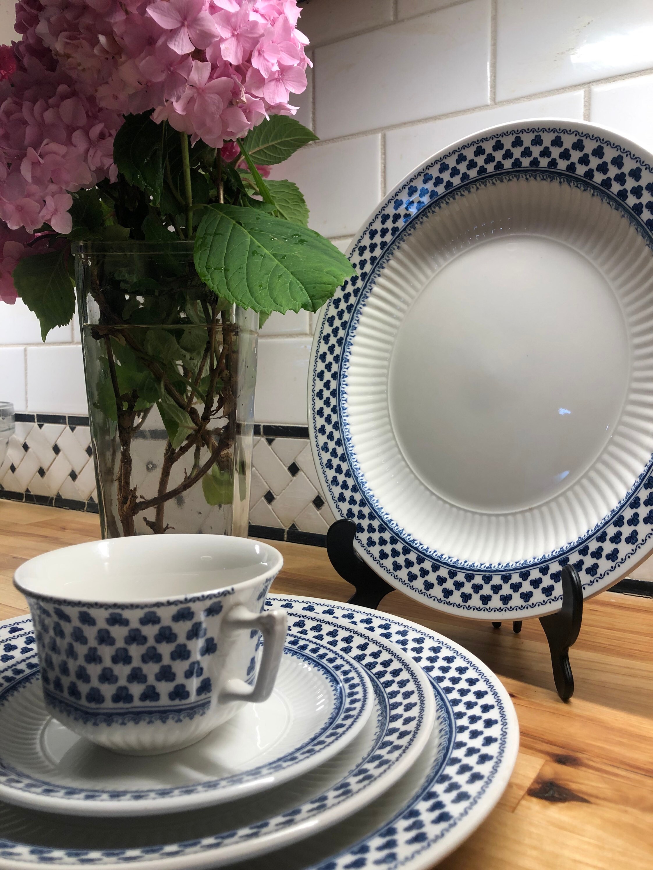 Adams Real English Ironstone "brentwood" Pattern Wonderful Dinnerware ...