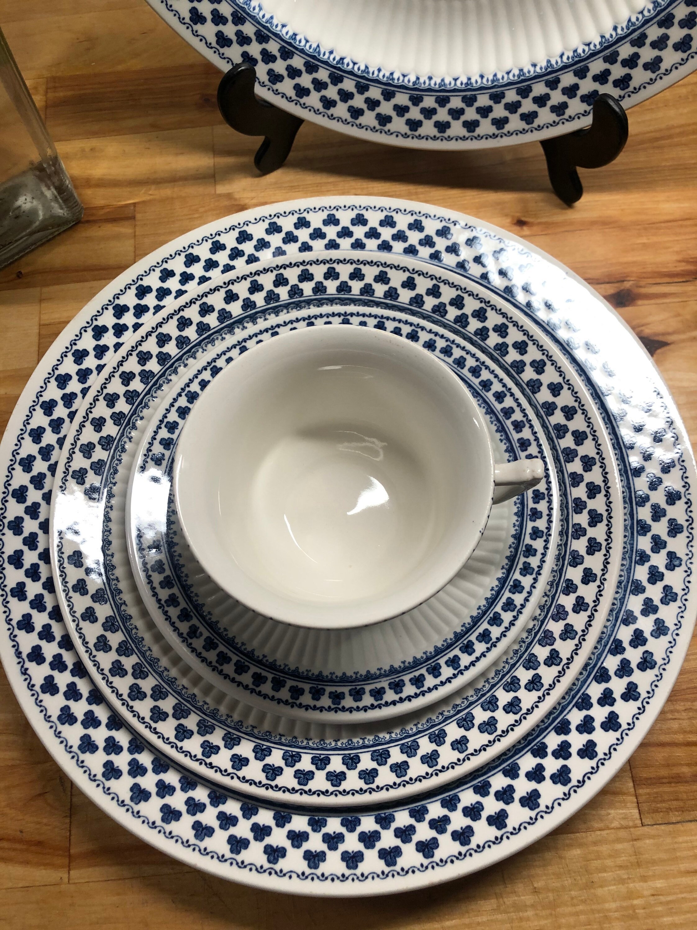 Adams Real English Ironstone "brentwood" Pattern Wonderful Dinnerware ...