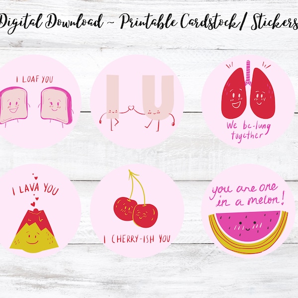 Printable Freshie Card Stock Rounds - Etsy