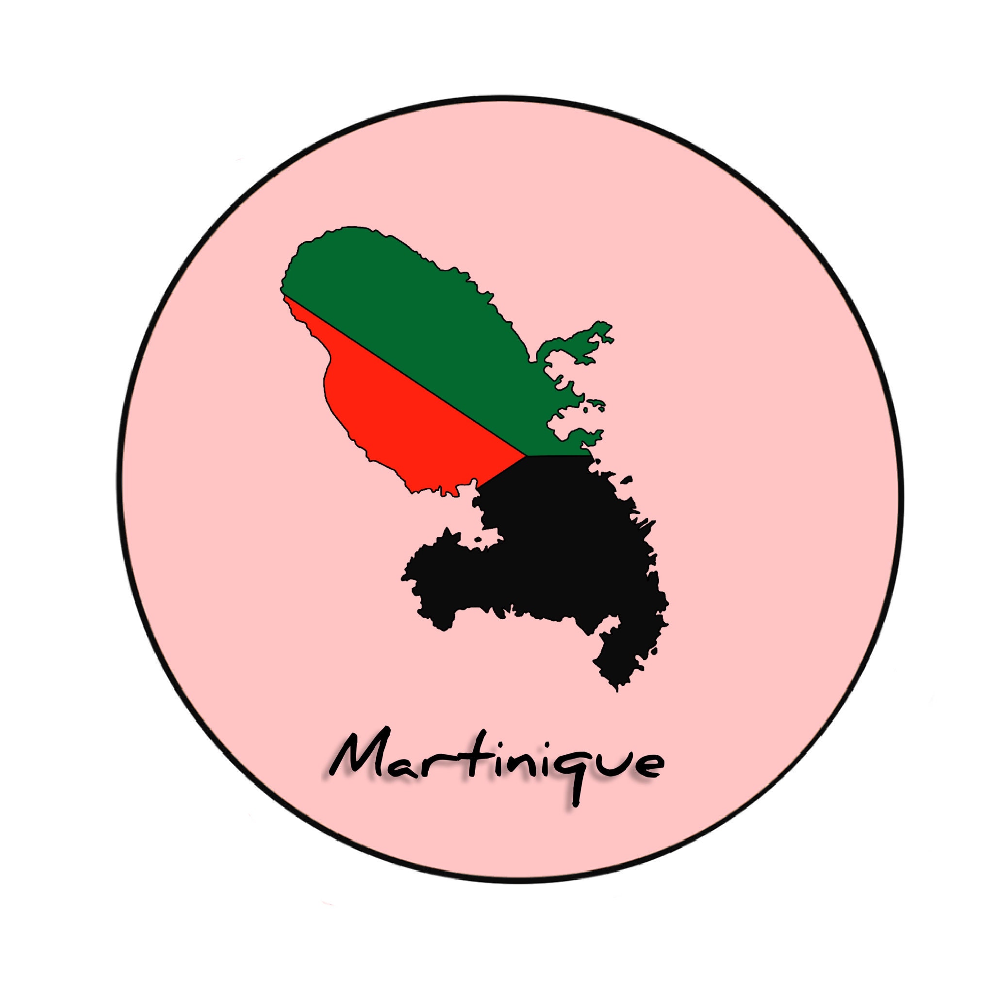 Martinique, Martinique Icon, Martinique Flag, Martinique Island, RVN ...
