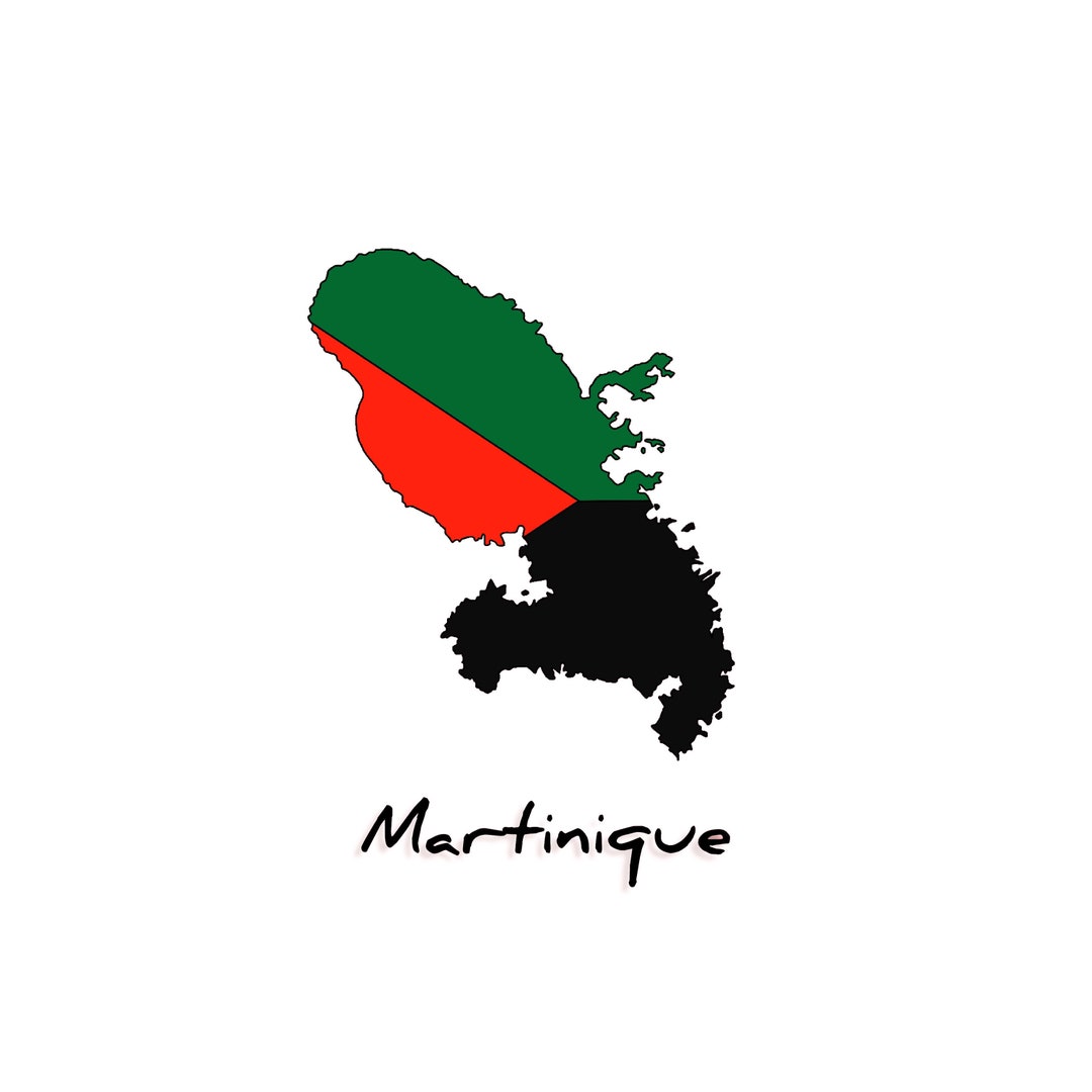 Martinique, Martinique Icon, Martinique Flag, Martinique Island, RVN ...