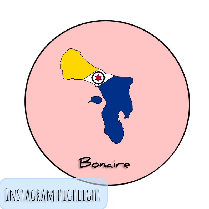 Bonaire, Bonaire Icone, Bonaire Flag, Ile De Bonaire - Png File, Jpeg ...