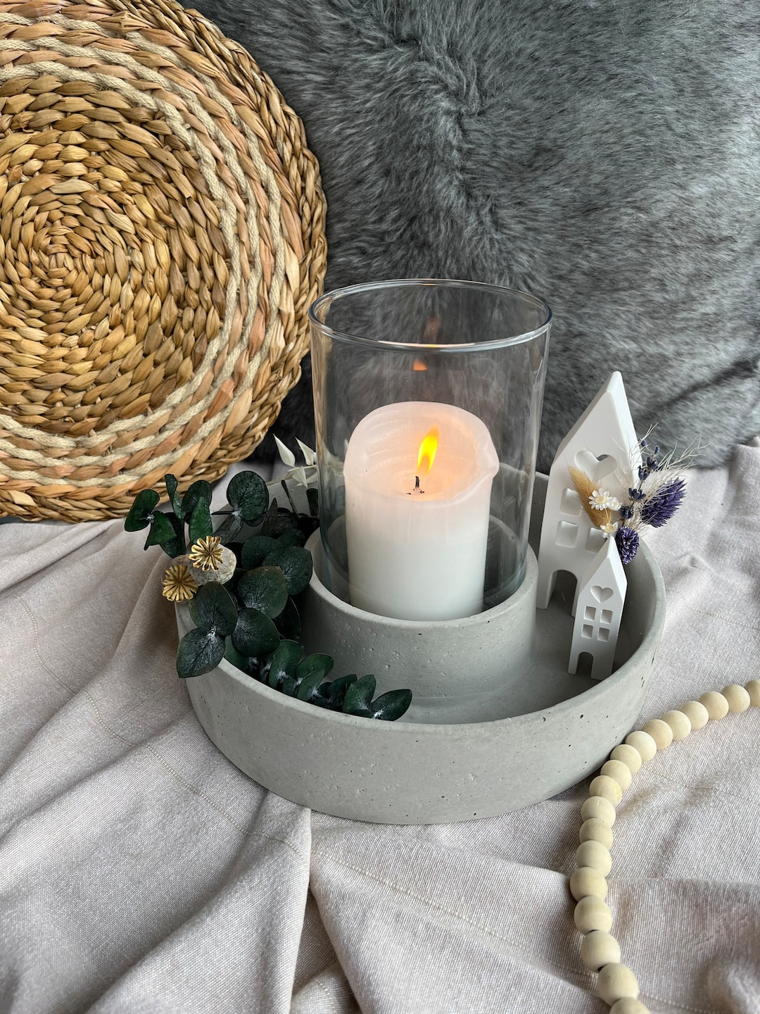 Concrete Ring | Planting Ring | Decorative Ring Made of Concrete - Etsy