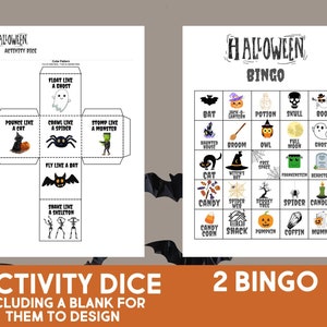 Kids Halloween Activity Pack Printable Kit With Mazes, Coloring Sheets ...