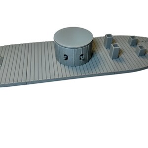 Ironclad - USS Monitor Ship Model 28mm, 20mm, 15mm Tabletop Miniature ...