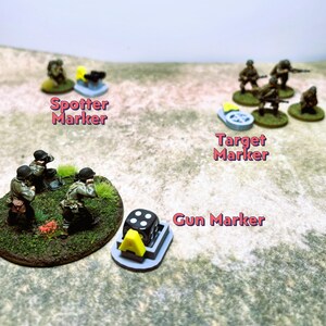Bolt Action - V3 Target and Barrage Full Color Tracking Markers for ...