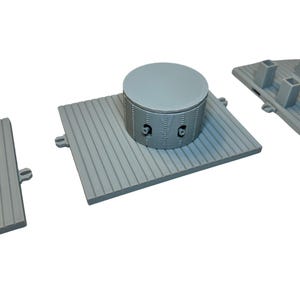 Ironclad - USS Monitor Ship Model 28mm, 20mm, 15mm Tabletop Miniature ...