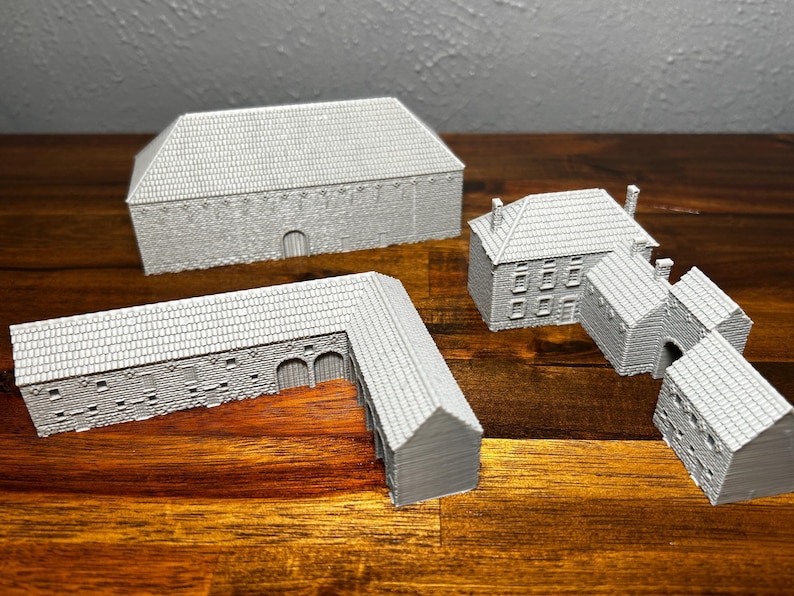 Waterloo Papelotte Farm 6-12mm Scale Napoleonic Tabletop Wargaming ...