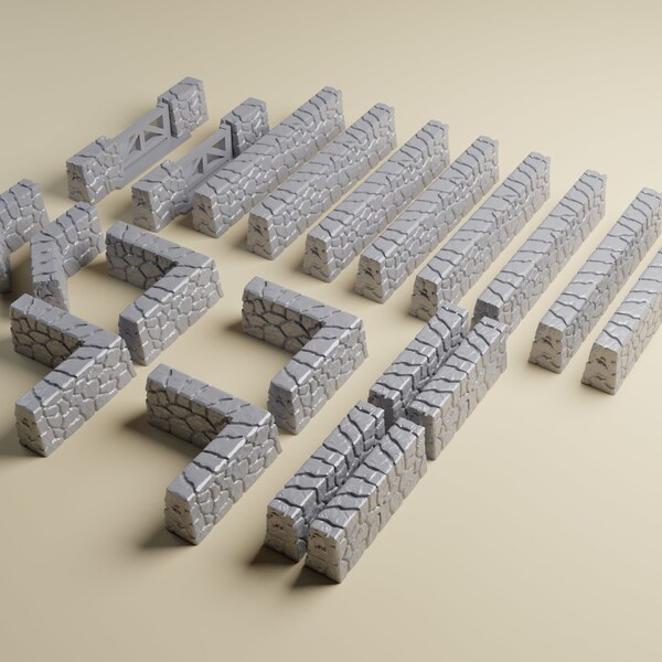 3d Printed Stone Walls - Etsy