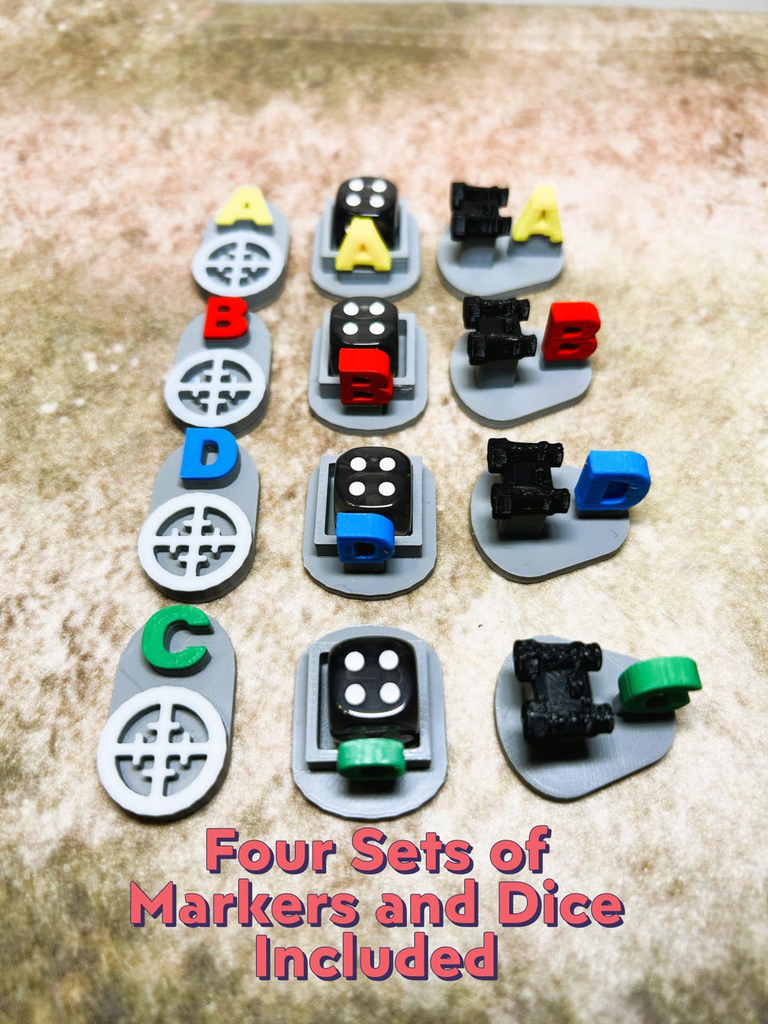 Bolt Action - V3 Target and Barrage Full Color Tracking Markers for ...