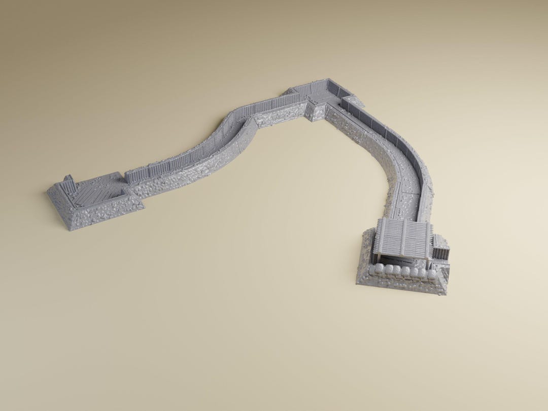 Normandy Brecort Manor Trenches | 15mm, 20mm, or 28mm Scale Detailed ...