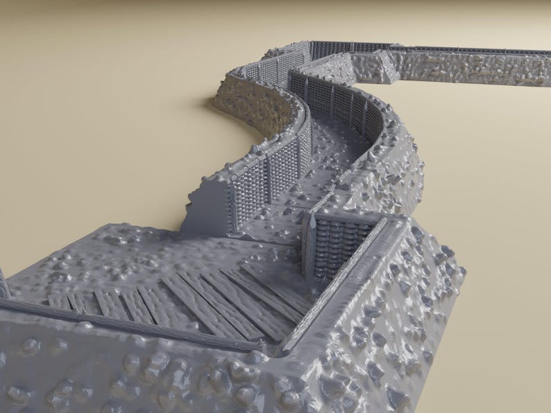 Normandy Brecort Manor Trenches | 15mm, 20mm, or 28mm Scale Detailed ...