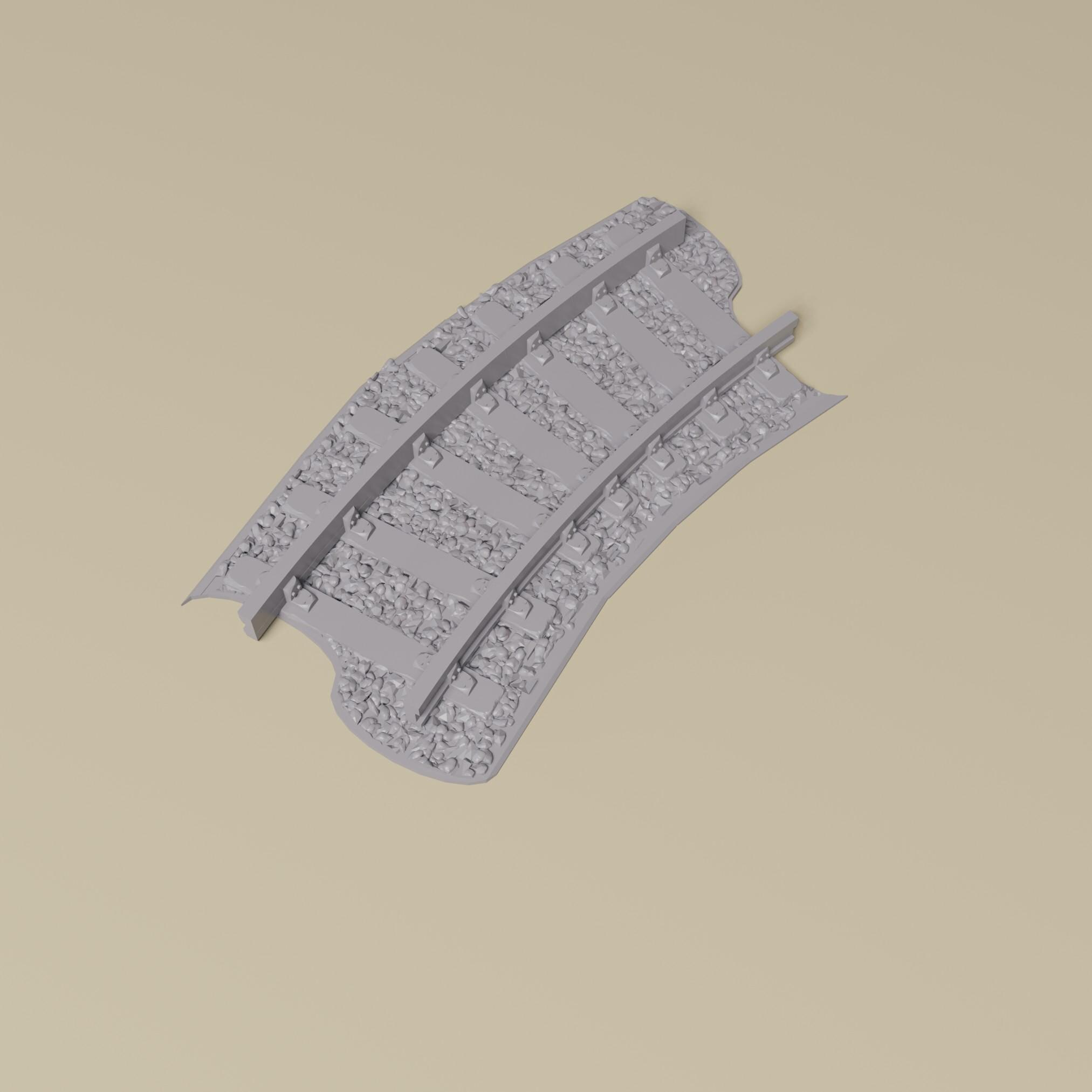 Extra Track for Guardian Hobbies Wargaming Train Set - Terrain for 28mm ...