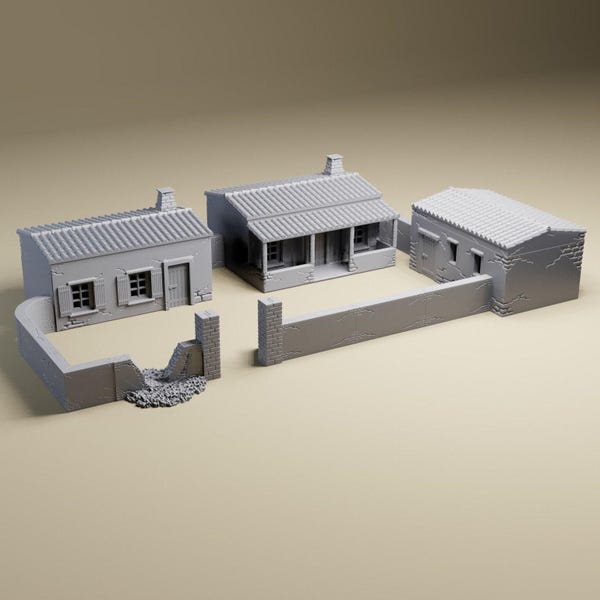 28mm Spanish Buildings - Etsy