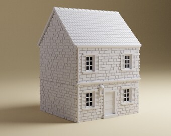 Normandy Stone House 2 28mm 20mm or 15mm 3D Printed WWII - Etsy