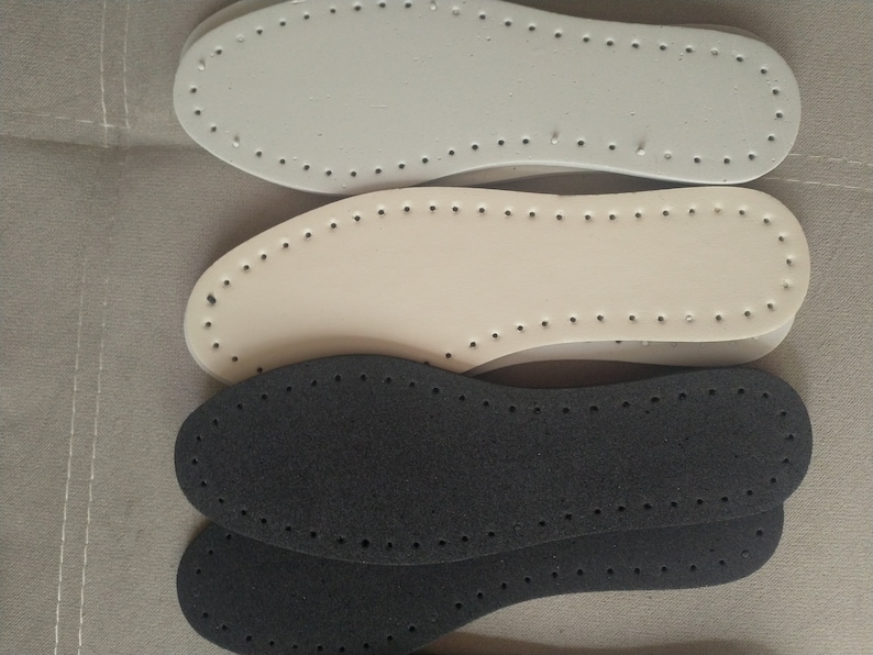 10 Pairs Insoles for DIY Slippers, 2 Layer With Holes for Shoes and ...