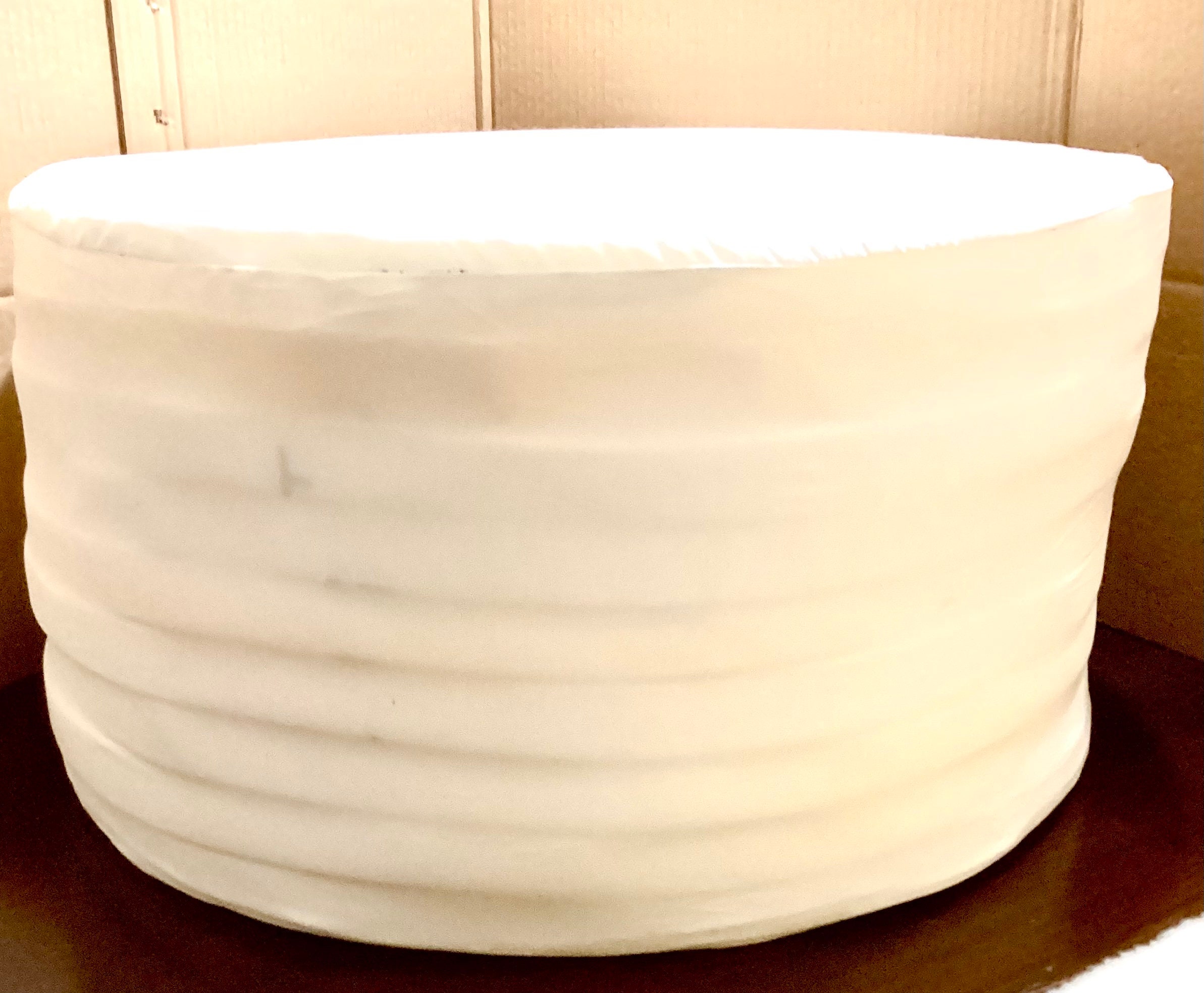Jumbo Custom Size Firm Foam Custom Insert for Footstool Square Ottoman ...
