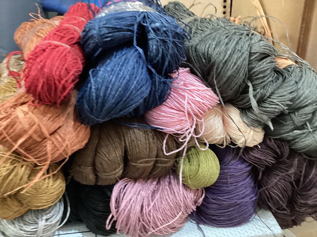 1 Kilo Paper Yarn/ Craft Yarn / Paper Raffia, Raffia Paper / Recycled ...