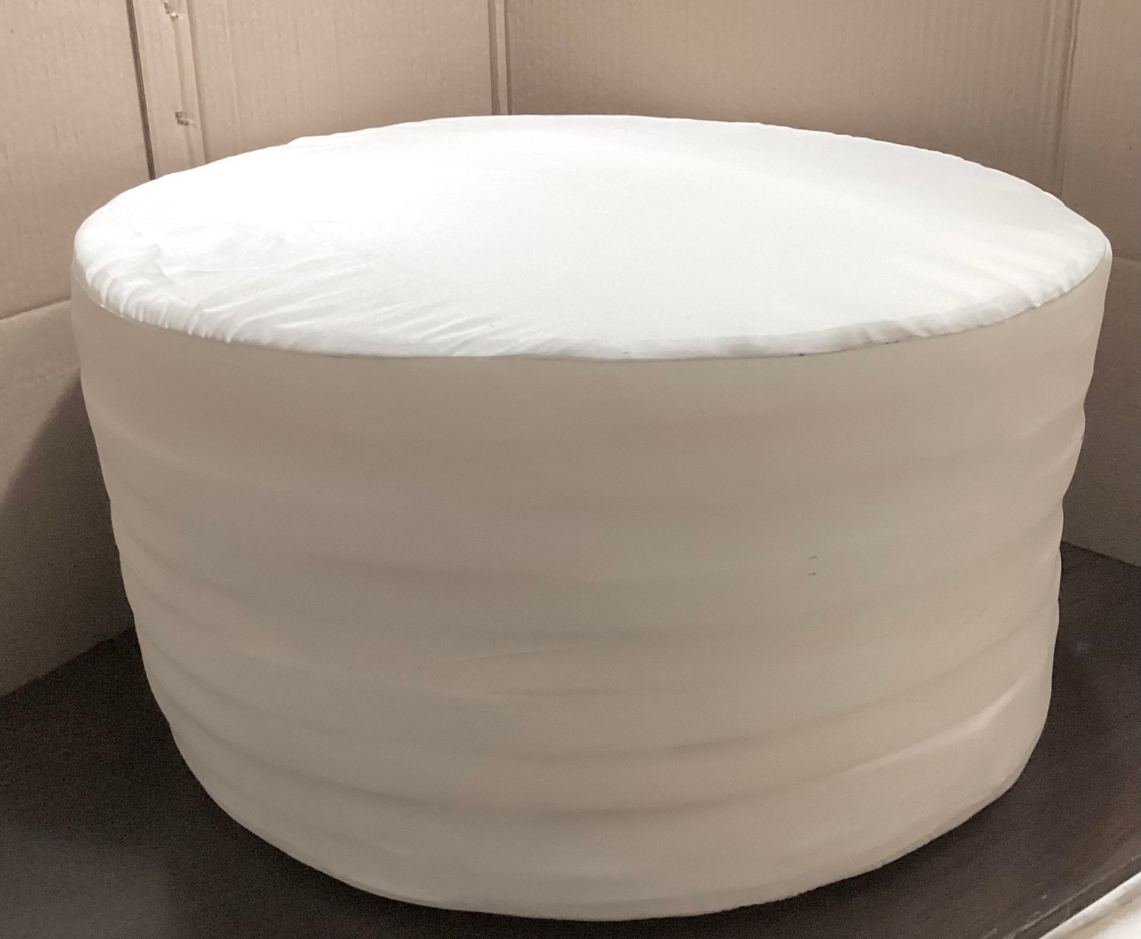 Jumbo Custom Size Firm Foam Custom Insert for Footstool Square Ottoman ...