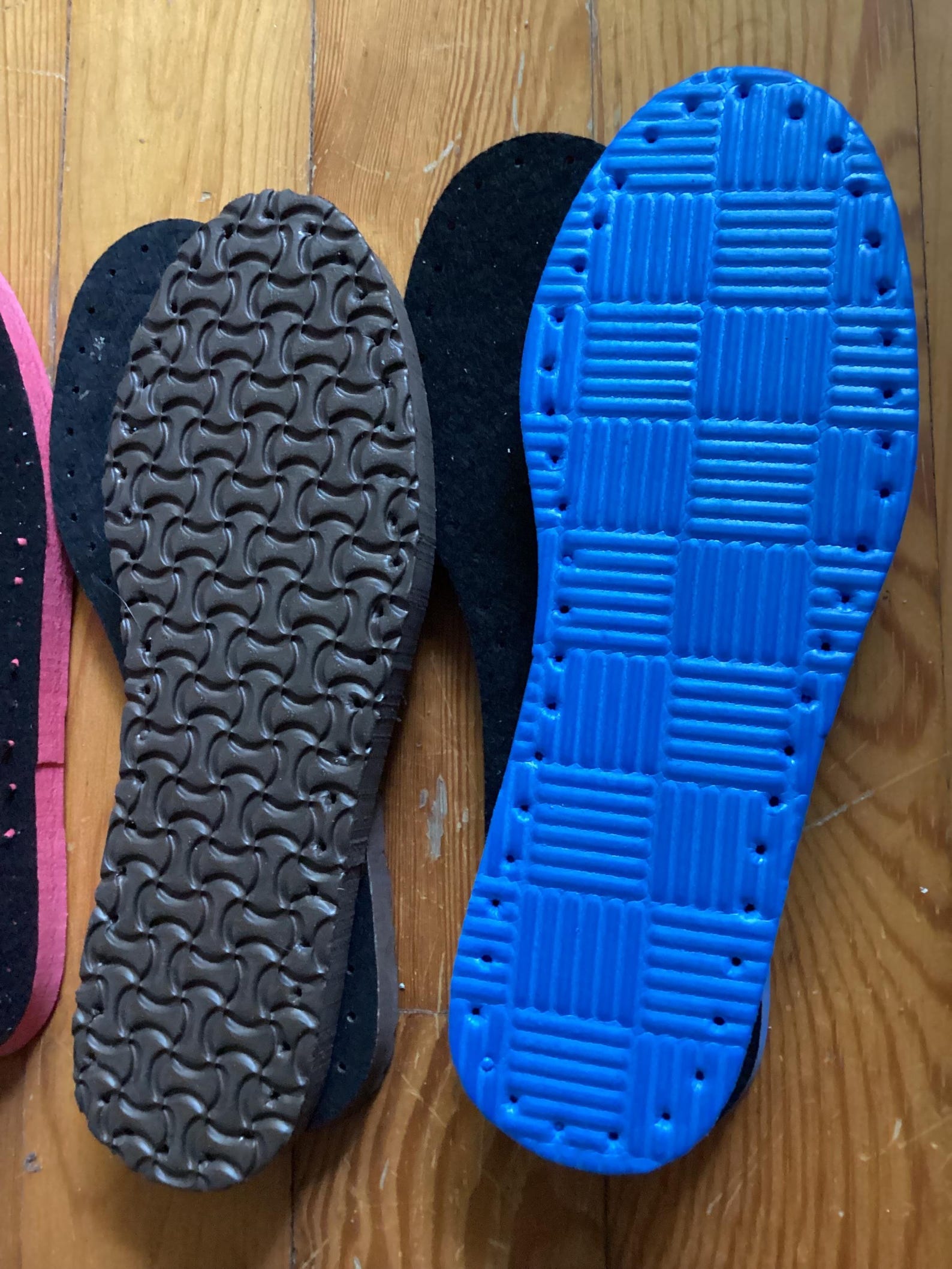 New 1 Pair Thick Eva Outsoles for Crocheting Slippers Thick Eva Slipper ...