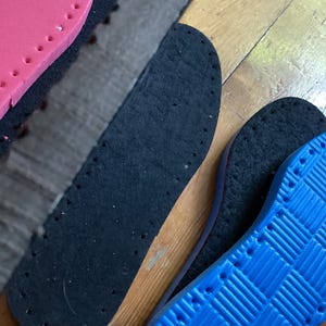 Kit 1 Pair 15mm Thick Eva Outsoles for Crocheting Slippers Eva Slipper ...