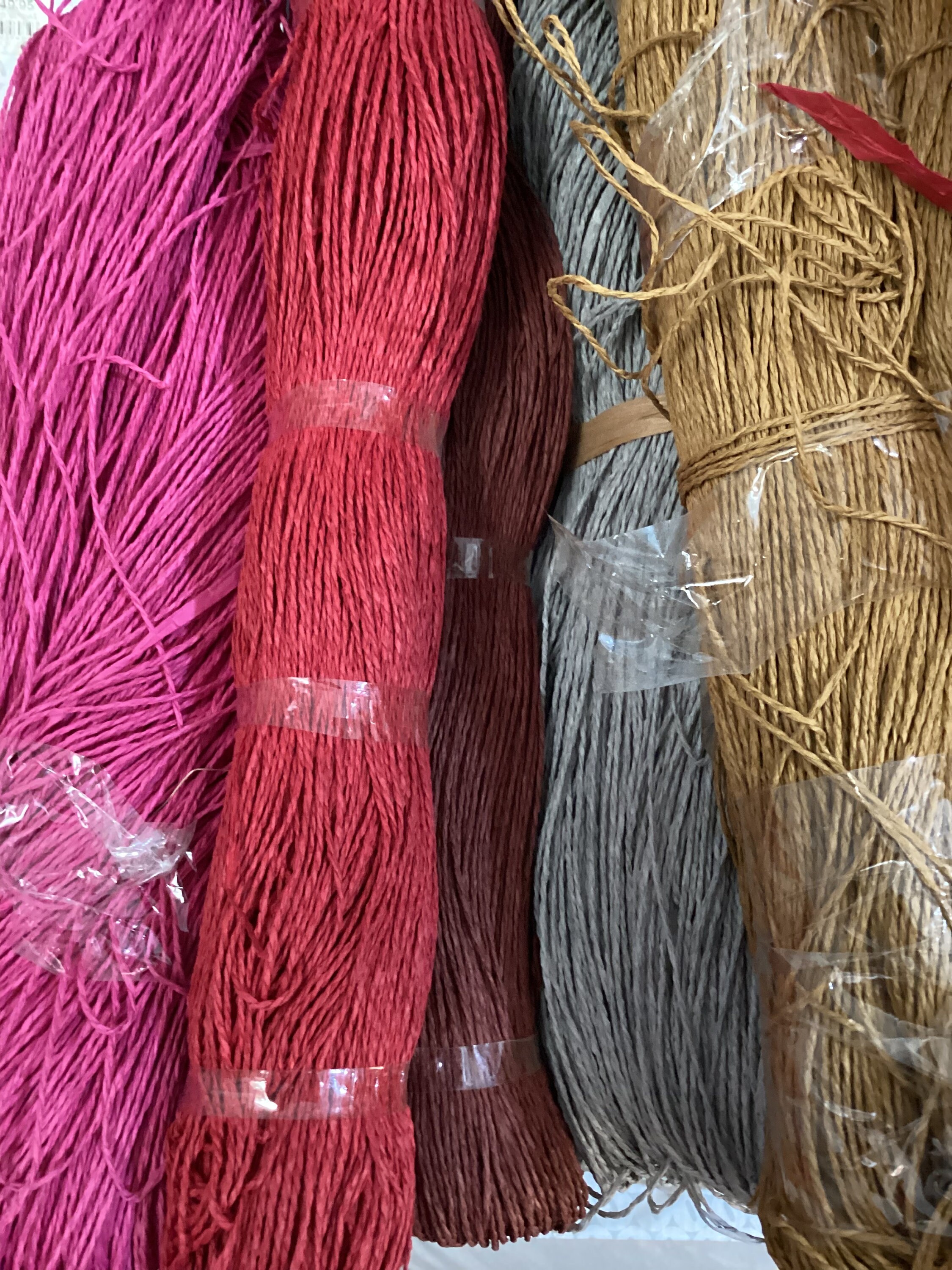 Brown Raffia Paper Yarn Natural Raffia Bag Yarn Crochet - Etsy