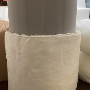 Round Sturdy Foam Insert, Custom Insert, Firm Footstool Insert, Round ...