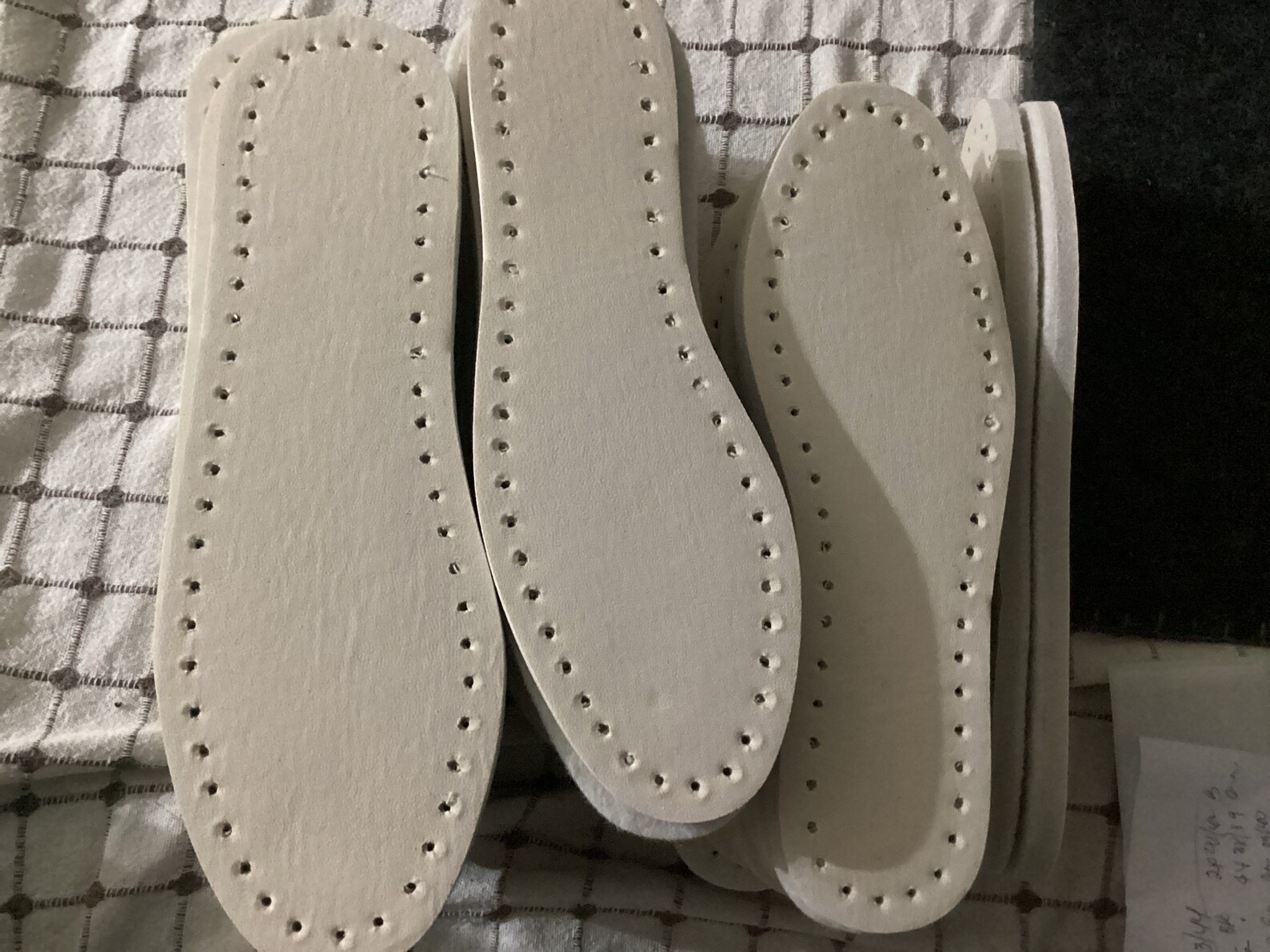 5 Pairs Crochet Soles for DIY Slippers, Soles for DIY Shoes and Insoles ...