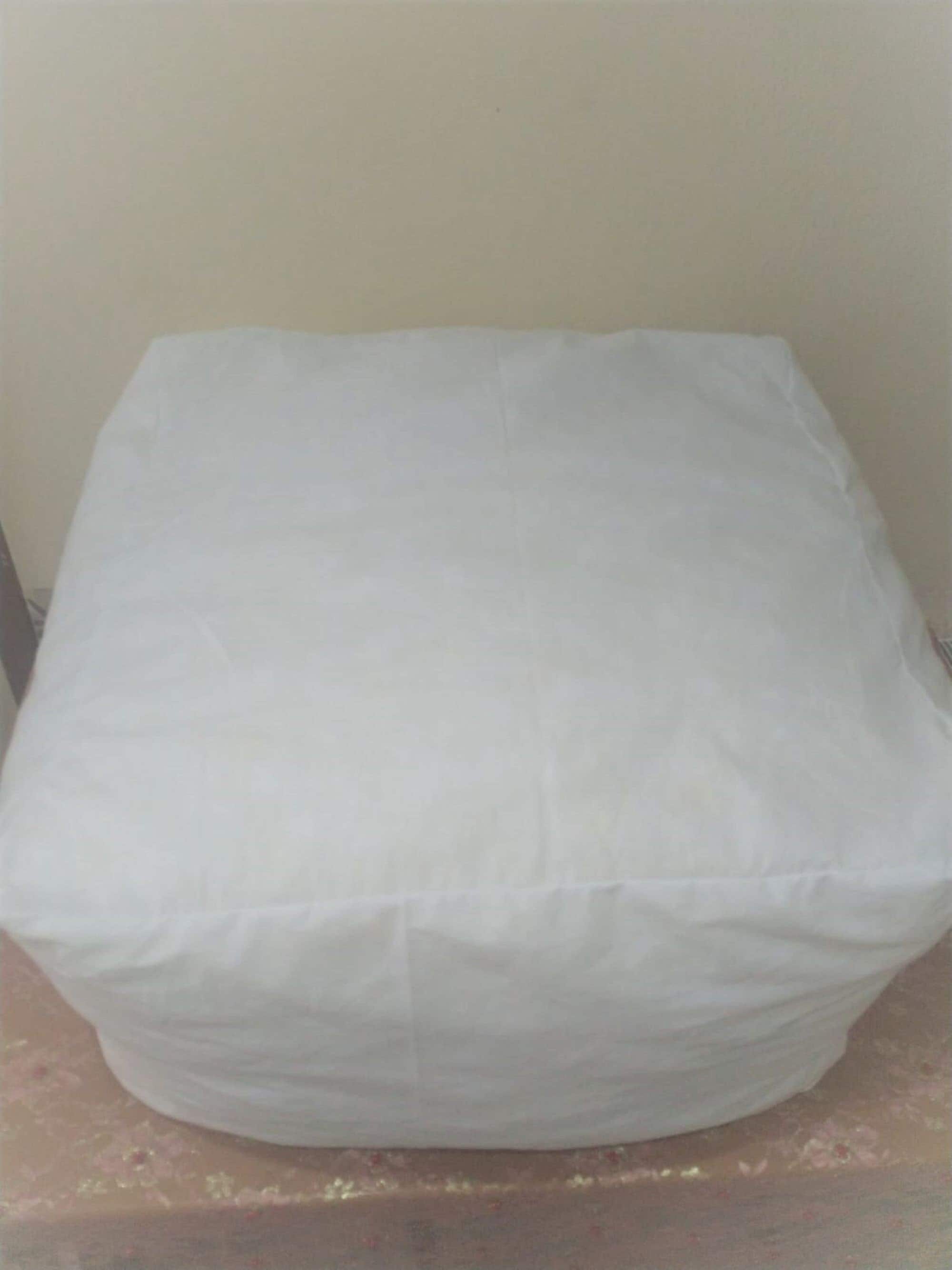 40 Big Foot Stool Insert Custom Size Pouffe Your Size Pouf - Etsy