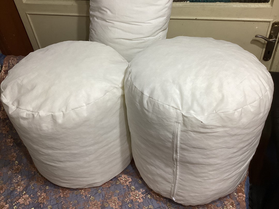 Custom Order 2 Pouf Inserts 22x18 Round - Etsy