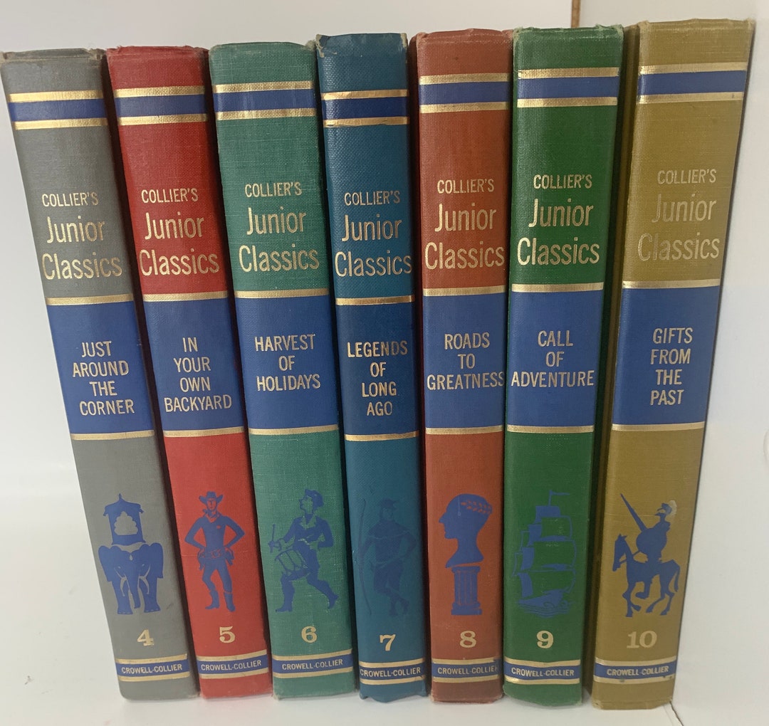 Colliers Junior Classics, the Young Folks Shelf of Books - Etsy