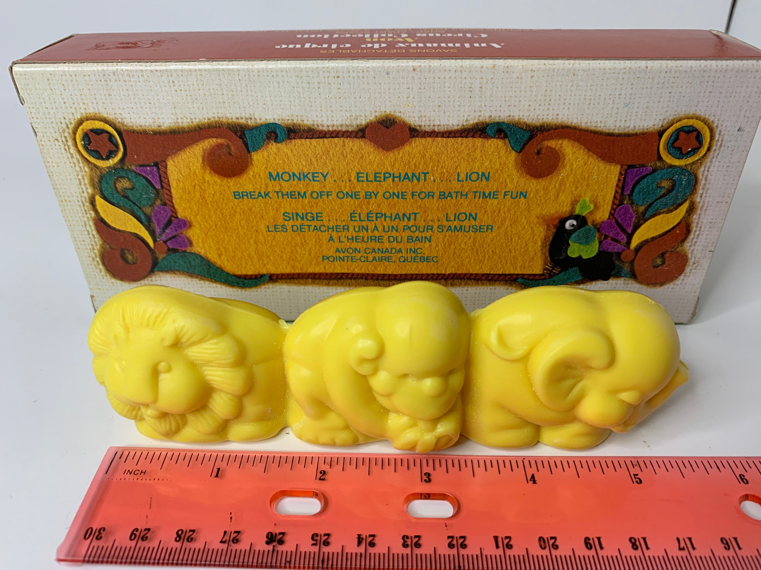 Avon, Vintage, Soap, Monkey, Elephant, Lion, Circus Collection, AVON ...
