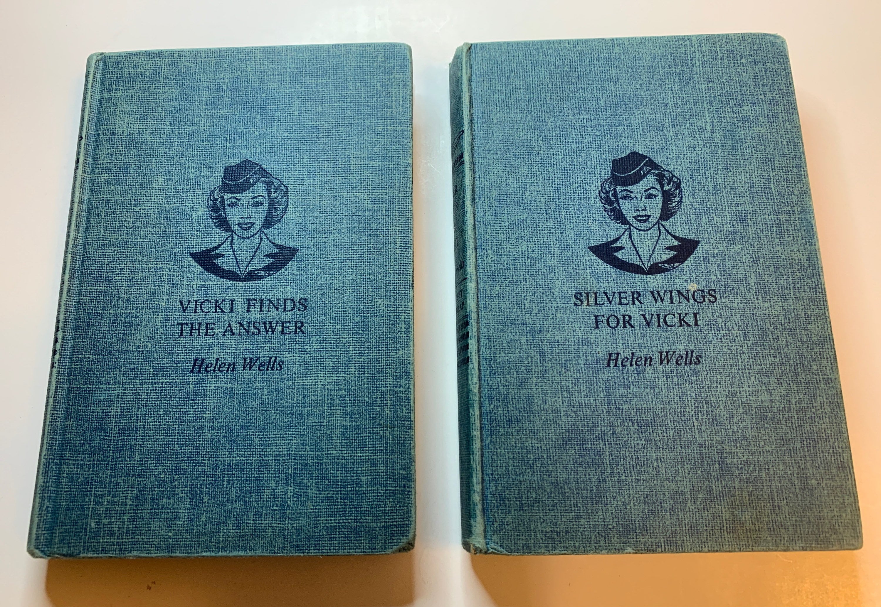 Vicki Barr Books Vicki Finds the Answer Silver Wings for - Etsy