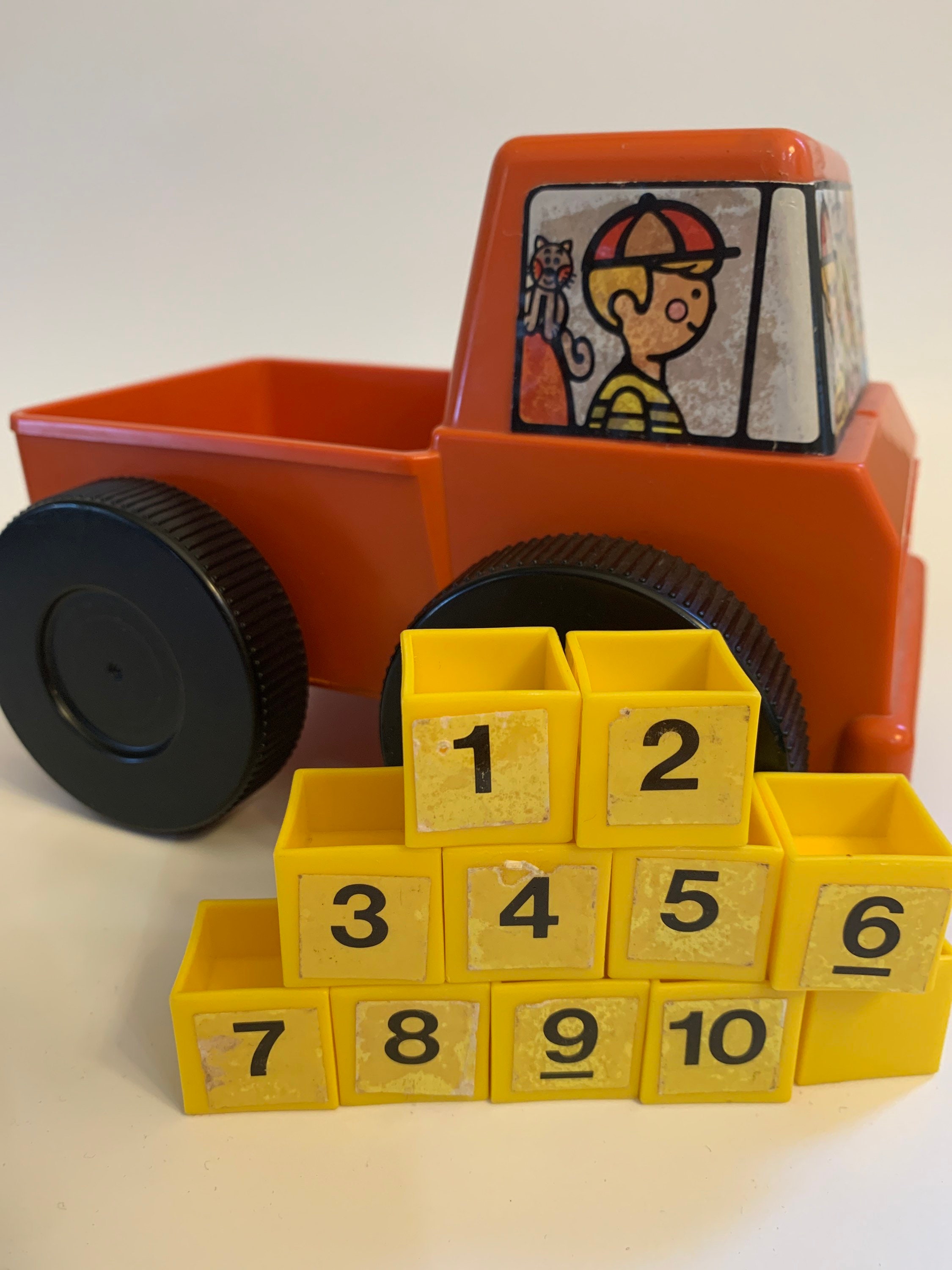 Tupperware, Pickem up Truck, Toy, Blocks, Vintage, Retro - Etsy