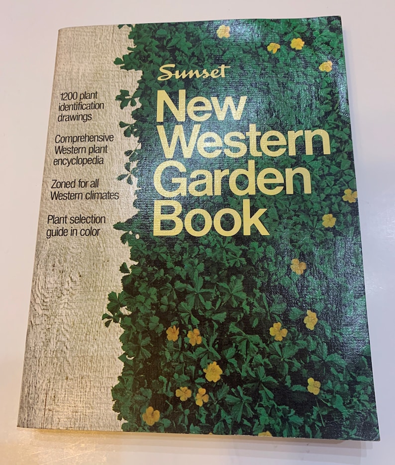 Sunset, New Western Garden Book, Plant Encyclopedia, Gardening - Etsy