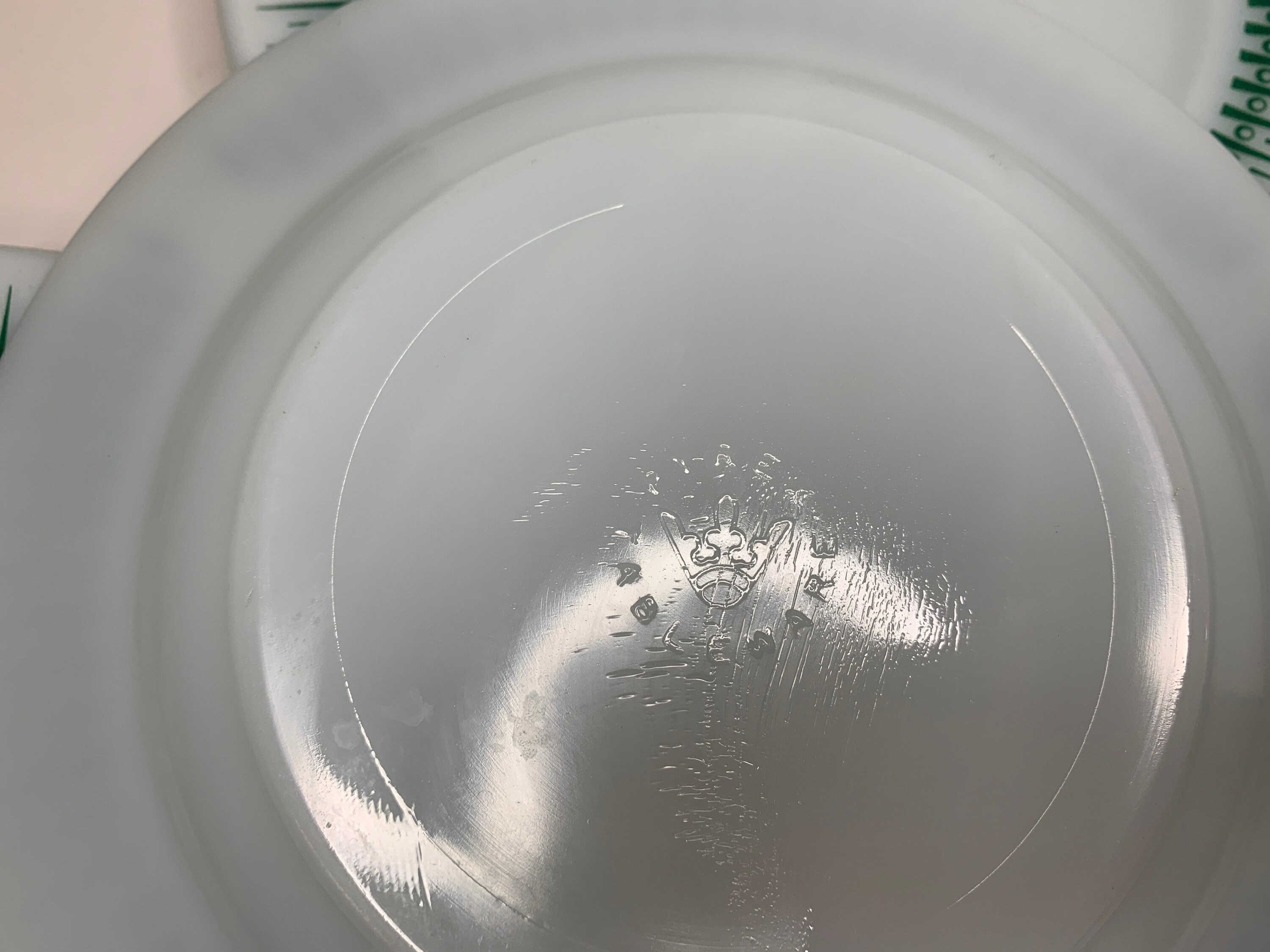 JAJ Pyrex, Jobling, Green Coronet, Plates, Dinner Plates, Dessert ...