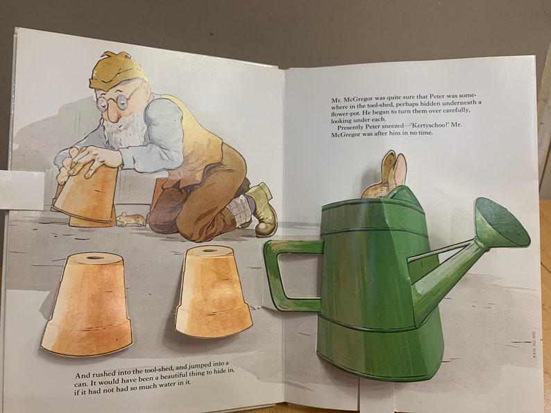 The Peter Rabbit Pop-up Book, Beatrix Potter, Children's Book - Etsy