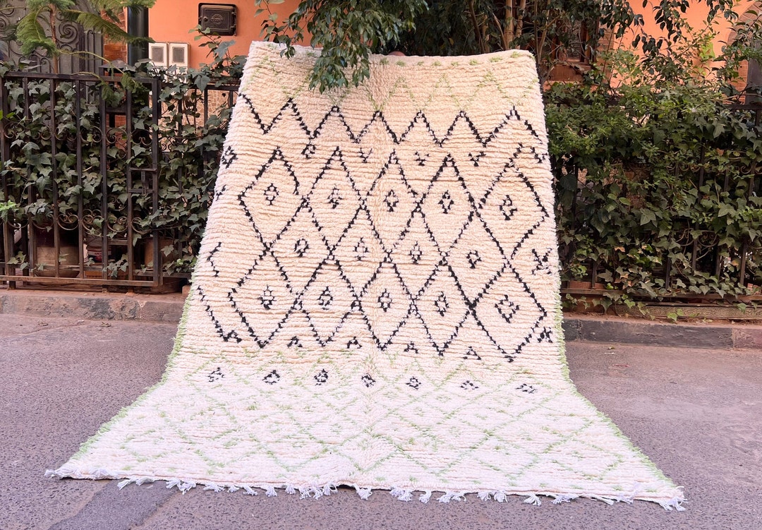 Traditional Moroccan Rug 10feet X 6.6feet Moroccan Rug Kids - Etsy