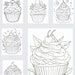 40 Christmas Cupcake Coloring Page Desserts Coloring Food Coloring Page ...