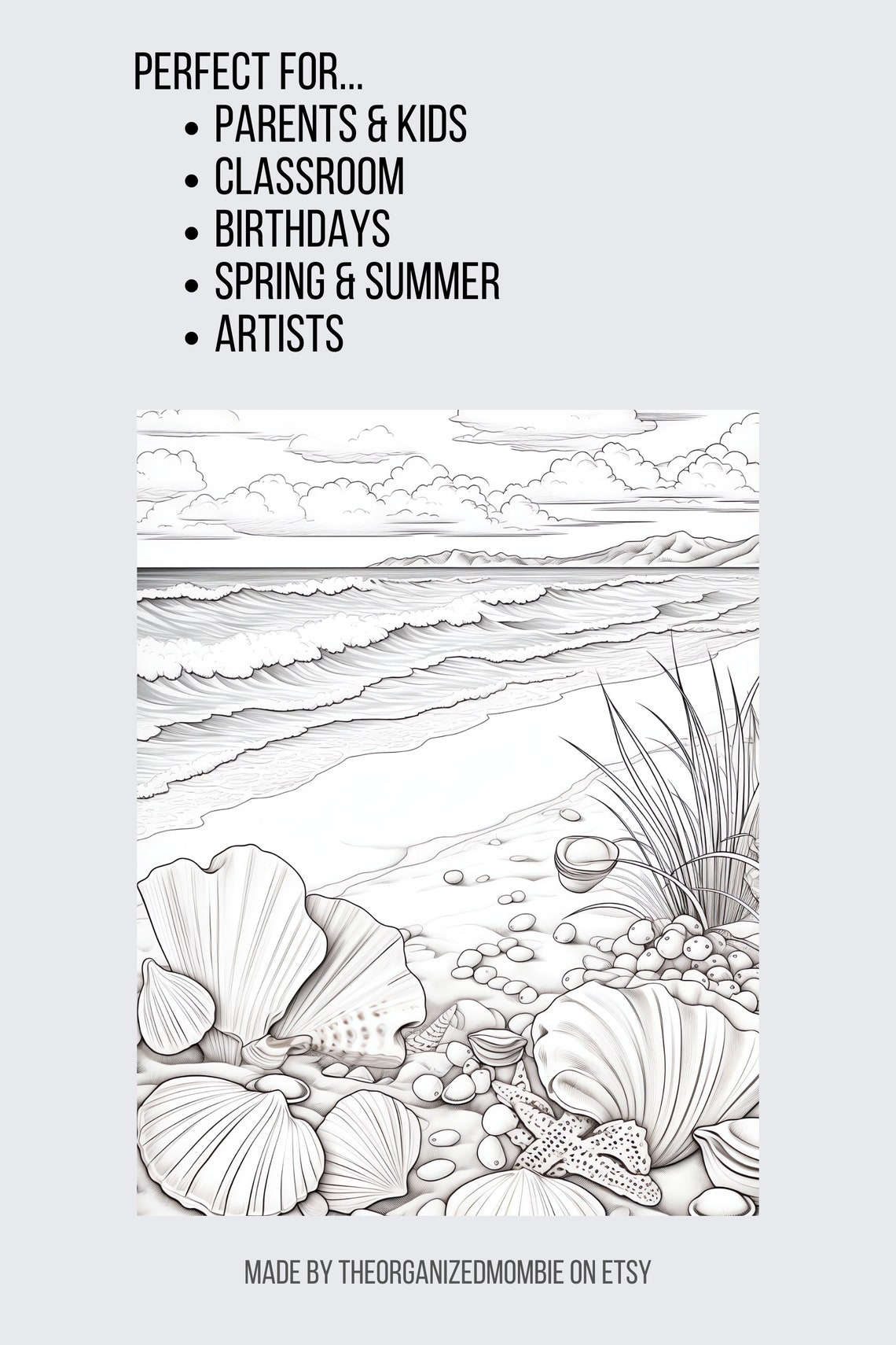 41 Tropical Beach Coloring Pages Printable Summer Kids Coloring Book ...