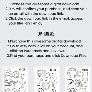 ABC Coloring Book Alphabet Coloring ABC Coloring Page Preschool ...