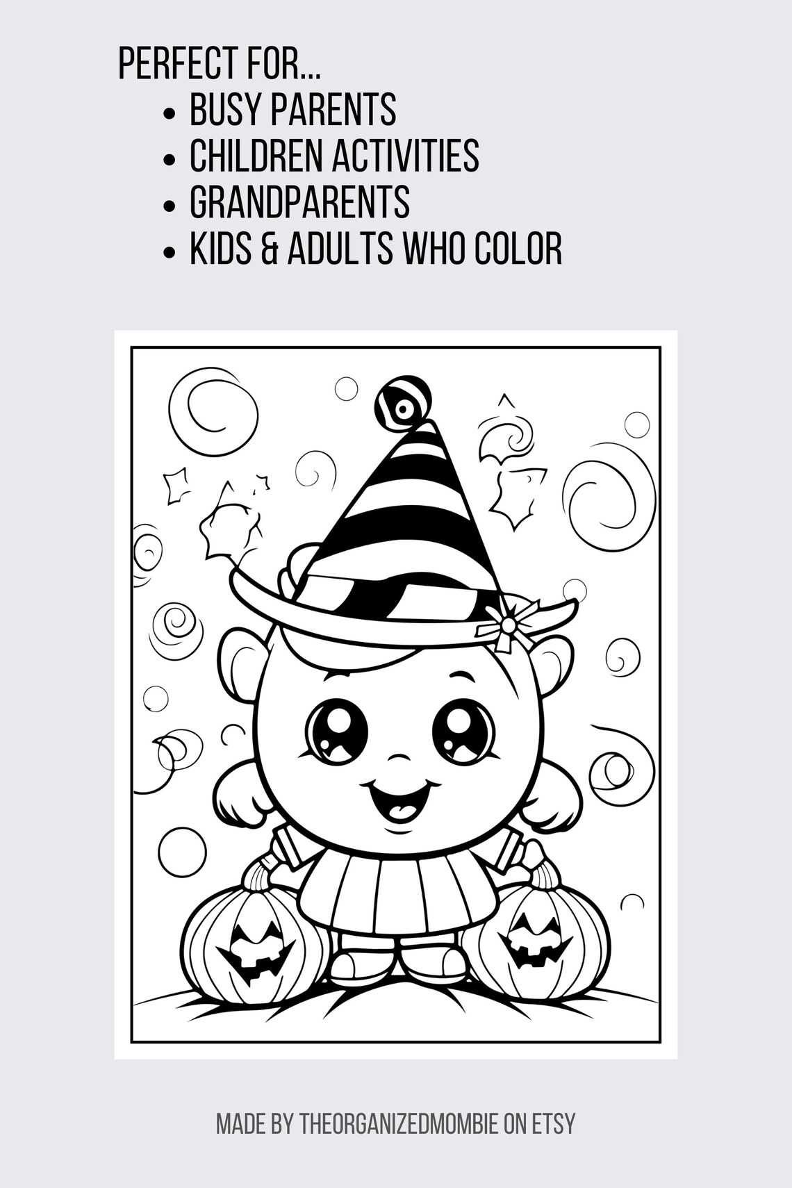 30 Kawaii Halloween Coloring Pages Kids Coloring Page Halloween ...