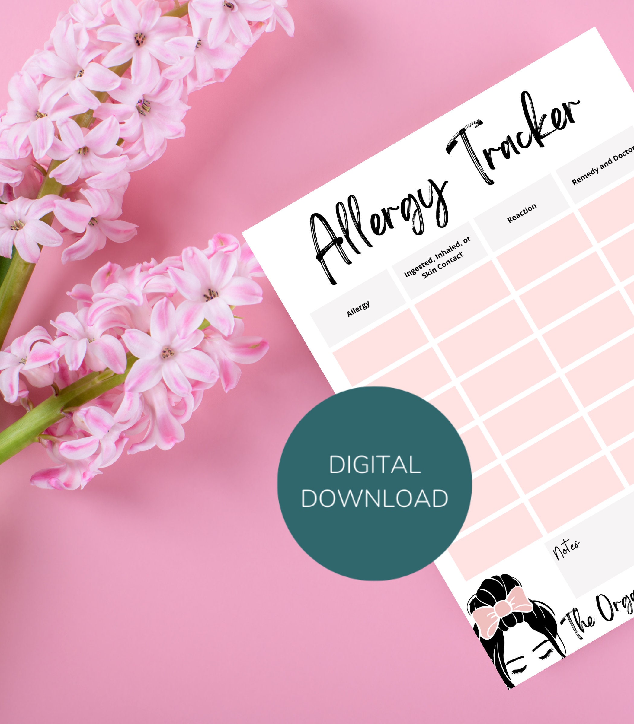 Allergy Tracker Instant Download Allergy Safe Halloween Allergy ...