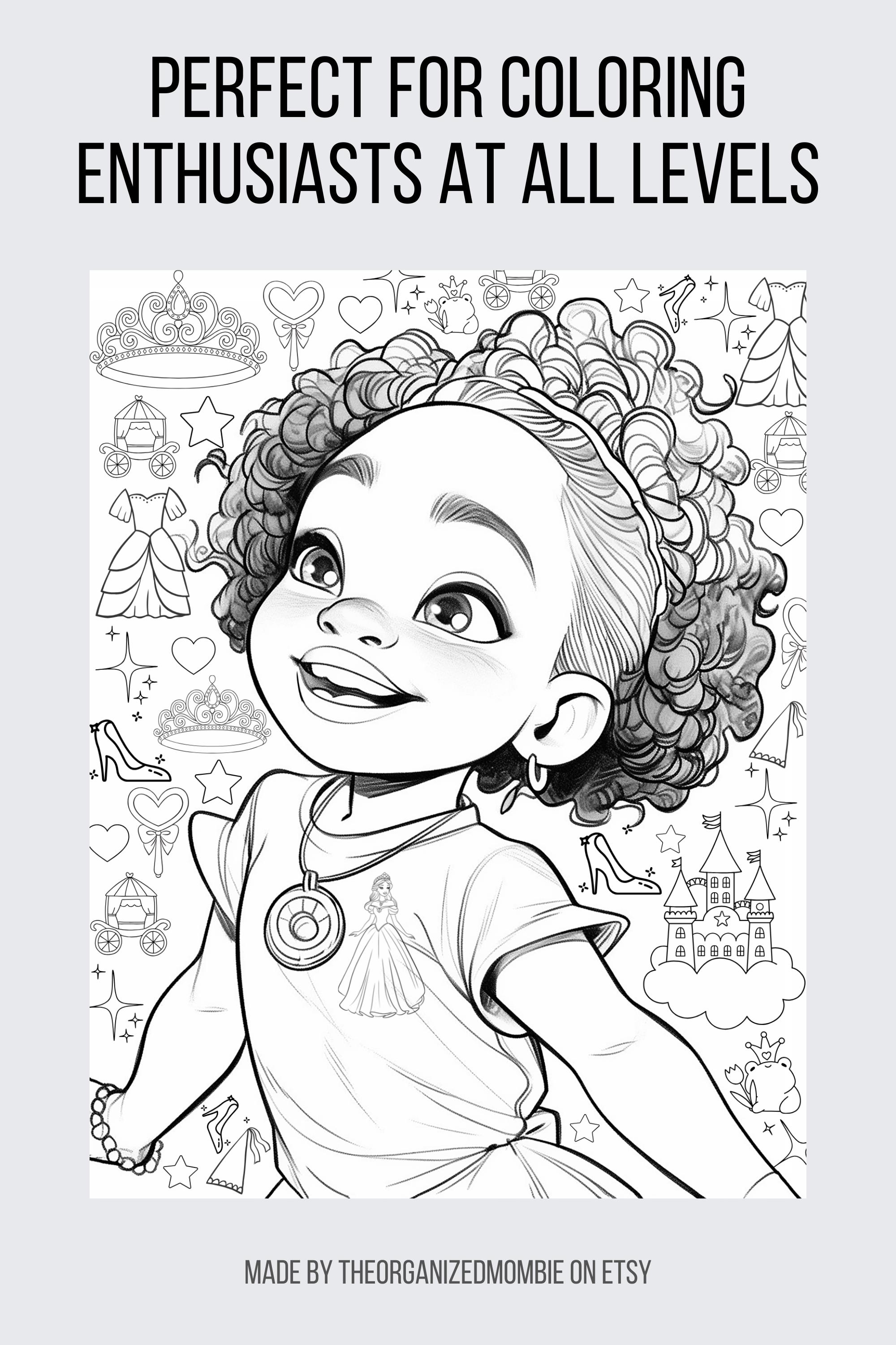 Black Girl Magic Coloring Book Black Kids Juneteenth Activity Coloring ...